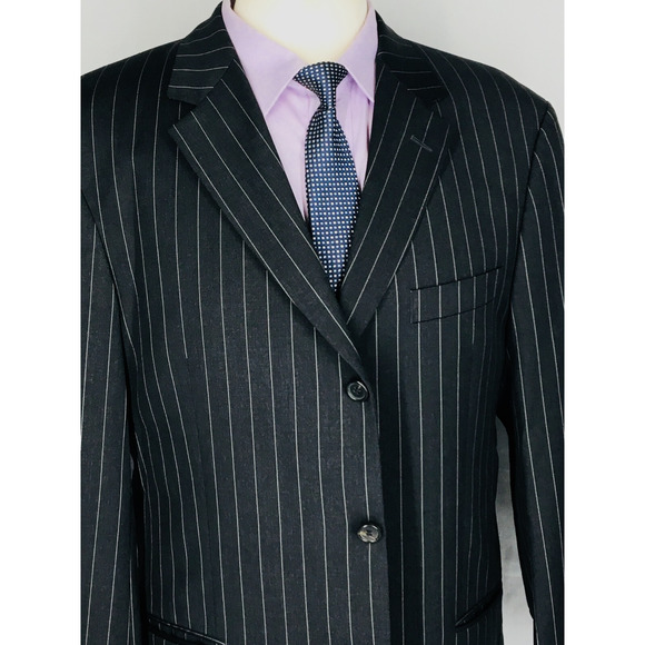 Hugo Boss | Suits & Blazers | 44r Hugo Boss Einstein Sigma Mens 3 Button Superfine Wool Blazer ...